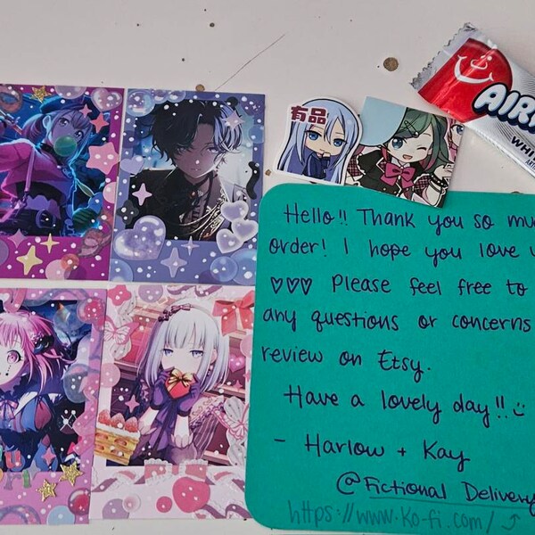 CUSTOM PJSK POLCOS !! - Your Favorite Cards! - Etsy