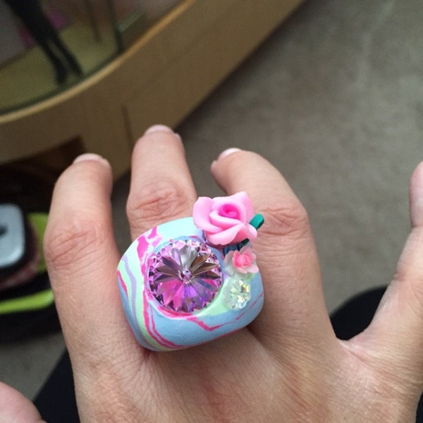 Ring Pop Ring, Engagement Ring, Kid Core, Candy Ring, Candy Jewelry ...