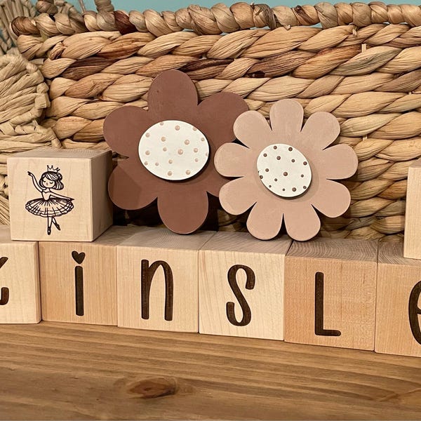 CUSTOM NAME BLOCKS | Personalized Blocks | Kids Room Nursery Decor ...