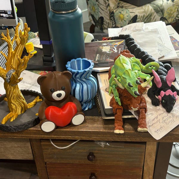 3D Printed Articulating Moose Fidget Toy: Poseable Animal Figurine - Etsy