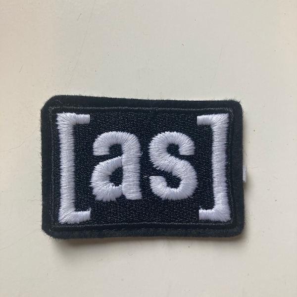 Unofficial Adult Swim Logo Glow in the Dark Iron on Patch 95mm or 65mm ...