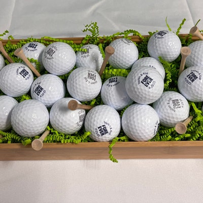 Fore Ever Custom Golf Ball Wedding Favor, Fore-ever, Personalized Golf ...