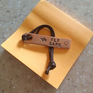 Personalized Luggage Tag Small Luggage Tag Fly Safe Tag Custom Gift ...