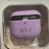 Personalized Custom Gold Initials Monogram Croc Leather AirPod Case ...