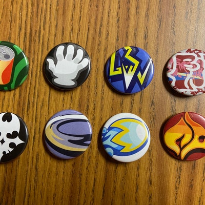 TWEWY Starter Set 8 1-1/2 Pinback Buttons - Etsy