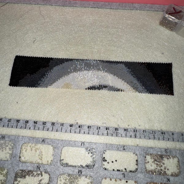 ETHEREAL | Peyote Tapestry Pattern, Loom Tapestry Pattern, Large Even ...