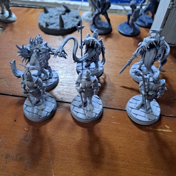 Kakamora Coconut Warriors 3D Printed Dungeons and Dragons Cute Mini Dnd ...