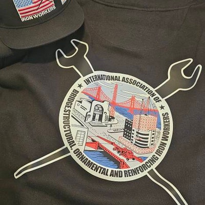 Ironworker Sticker Union Ironworker Sticker Rodbuster Sticker Welding ...