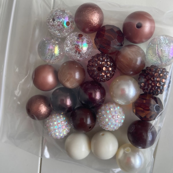 Huge Bubblegum Beads Wholesale Mix, Variety Pack Bead Mixes, 20mm Beads ...