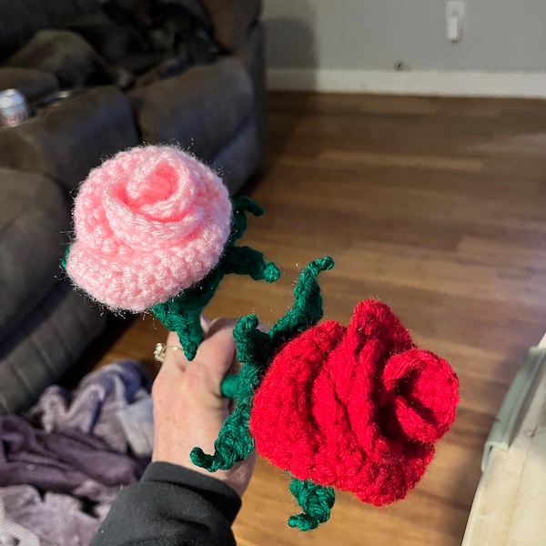 ROSES Crochet Pattern PDF. Crochet Flowers. Easy DIY Craft Instructions ...