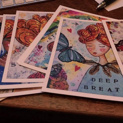 Art Print 'joyful' by Miranda Day Art Print Positive Affirmations ...