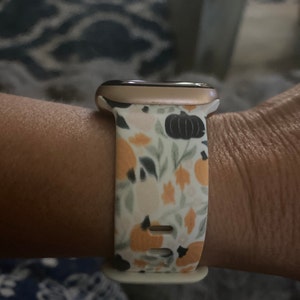 Halloween Ghosts Watch Band for Apple Watch TPU Printed - Etsy