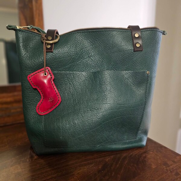 Star - Leather Christmas Tree Ornament - Holiday - Handmade - Unique - Etsy