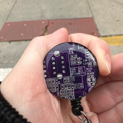 Circuit Board Keychain CHOOSE COLOR Computer Key Fob Geek - Etsy