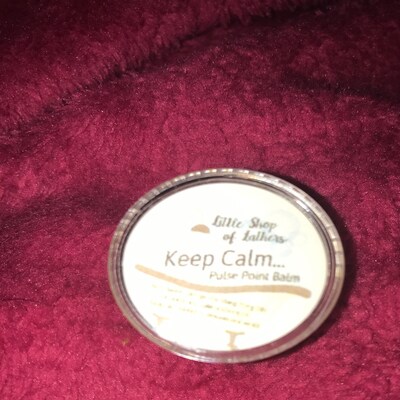 Keep Calm Pulse Point Balm Aromatherapy Gift Temple Balm Relax, De ...