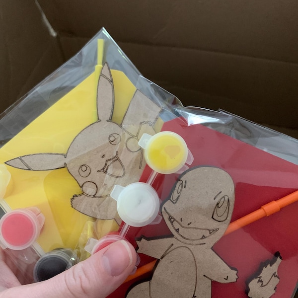 Paint Your Own Gaby / Doll House Character Craft Kit / Birthday Party ...