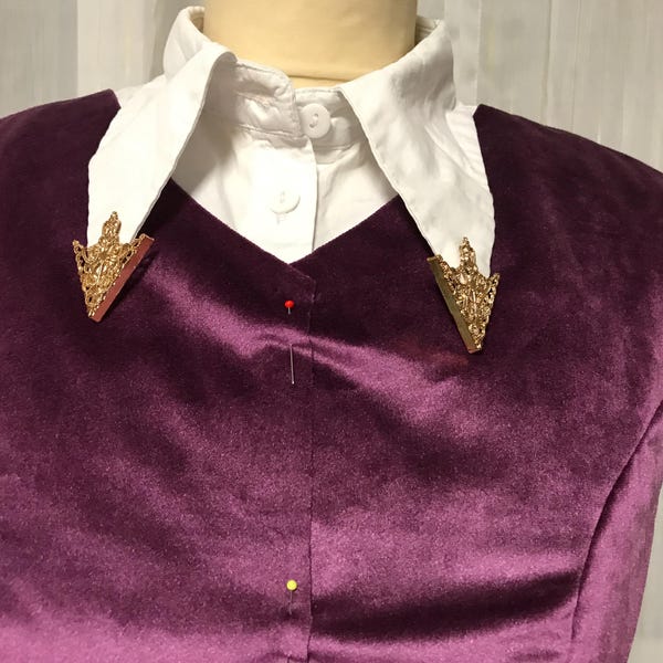 Triangle Collar Pin, Collar Tips, Collar Studs, Collar Pins Collar Tips ...