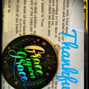 Names of Jesus Sticker Sheet Hand-lettering Stickers Bible - Etsy