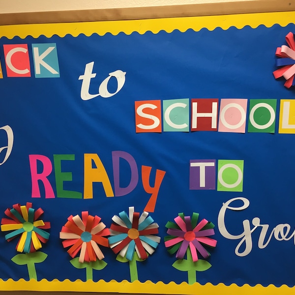 Teachers School Classroom Door Decoration Welcome Back to School ...