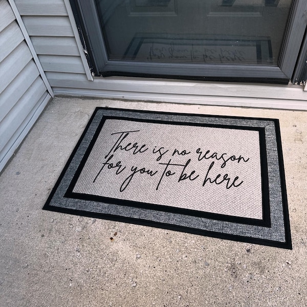 Custom Business Logo Door Mat - Your Text Here - Personalized Doormat ...