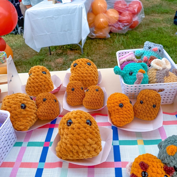 Chicken Nugget Crochet Pattern | Digital PDF Pattern - Etsy