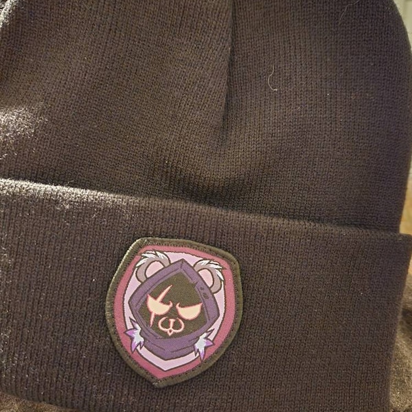 Custom Patch Woven Beanies | Camille, Meow Skulls, Raven Team Leader ...