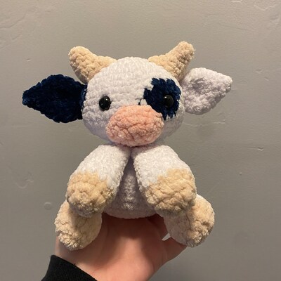 Amigurumi Cow Pattern, Plush Pattern, Stuffed Cow Toy, Cow, Crochet Cow ...