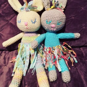 Crochet Bunny Pattern. Classic Long Legged Bunny Toy. - Etsy