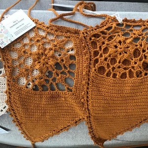 Pdf-files for 2 Crochet PATTERNS Luna Cropped Crochet Top and - Etsy