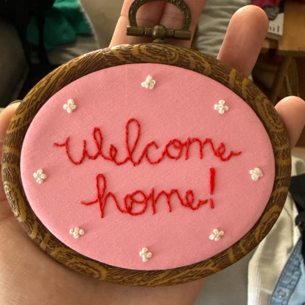 Wybie Lovat Embroidery - Button Eye - Wybie Lovat - Coraline - Finished ...