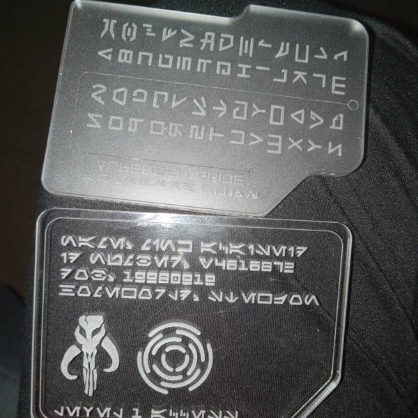 Star Wars Universe ID Card - Etsy