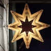 Scandinavian Welcome Star Plug in Wall Sconce. Wall Light Fixture in ...