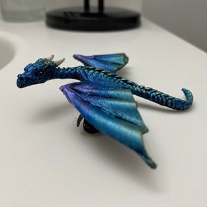 Realistic Baby Dragon Replica Red Wyrm Dragon IN STOCK and - Etsy