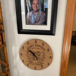 Jimmy Buffett Margaritavill Clock or Plaque - Etsy