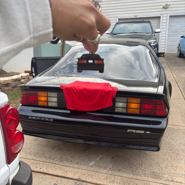 Pontiac Trans Am WS6 Keychain: Double-sided Firebird Key Ring - Etsy