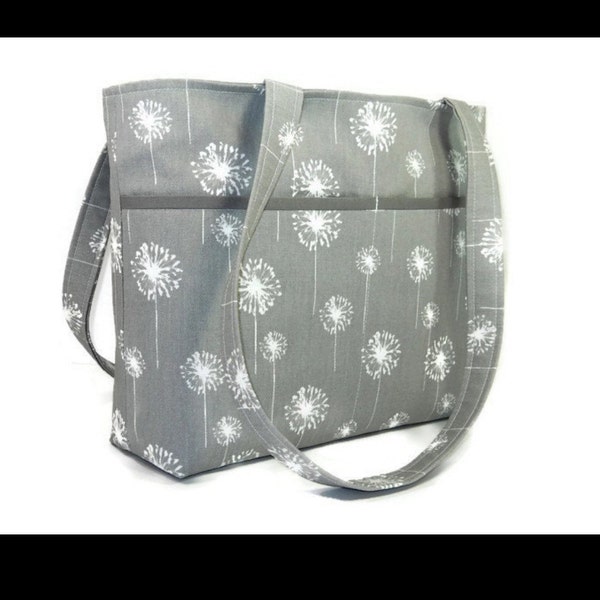 Leopard Tote Purse, Double Strap Shoulder Bag, Open Top Purse, Medium ...