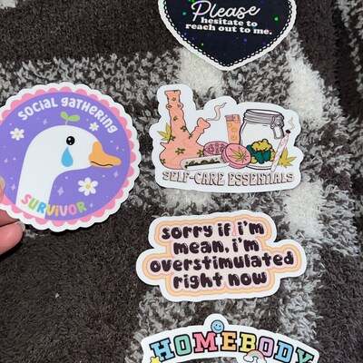 This Human Will Provide A Safe Space Waterproof Sticker, Ally Stickers ...