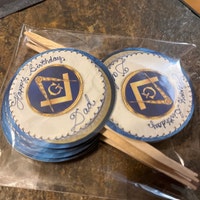 Custom Image Logo Text Cupcake Topper Business Logo Cupcake Topper ...