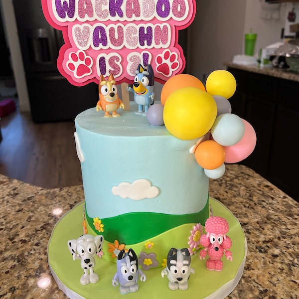 Wackadoo Cake Topper - Etsy