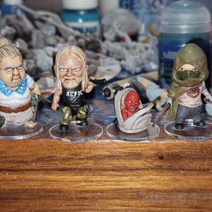 Chibi Jaws Set 3d Printed Miniatures - Etsy