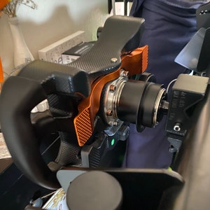 Sim Racing Paddle Shifters Set Made From Aluminum and Carbon - Etsy