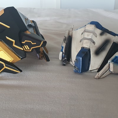 3D Model of Cyborg Mask V3 for 3dprint - Etsy