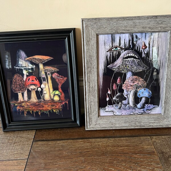 The Fungi Freaks, Spooky Mushrooms, Creepy Cottagecore, Macabre ...