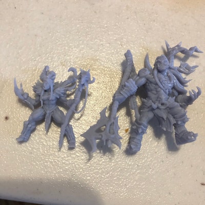 Female Orc Shaman Fighter Miniature for D&D Dungeons and - Etsy UK
