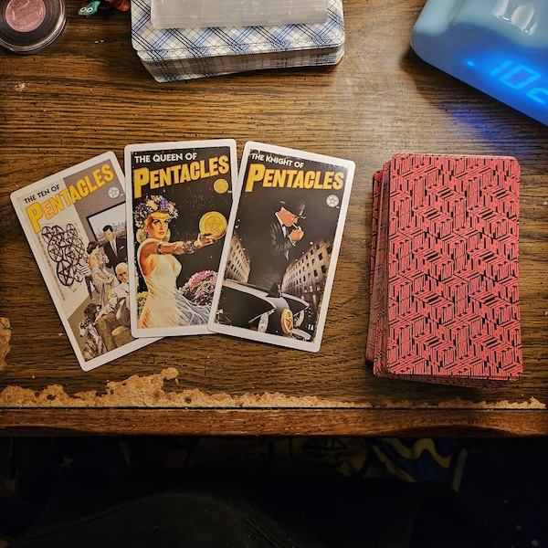 The Pulp Tarot -- Full Tarot Deck! - Etsy