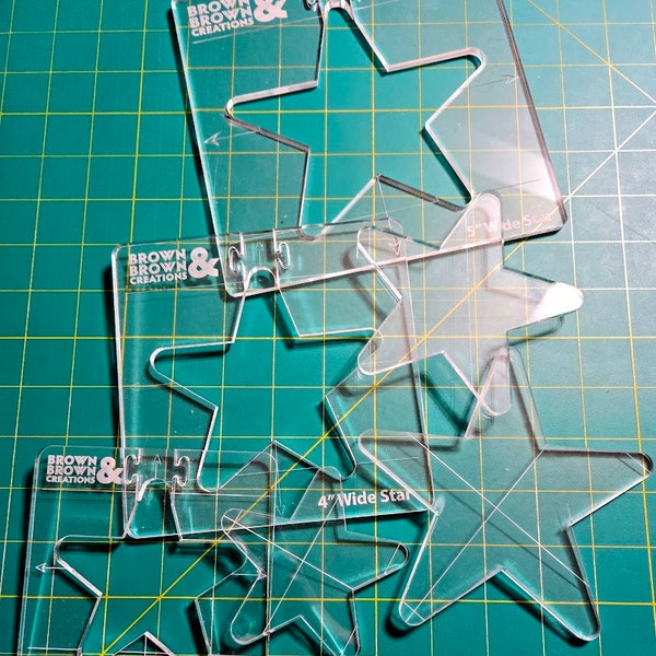 Fish Scales Quilting Ruler, 4 Sizes on 1 Ruler, Longarm or Sit Down ...