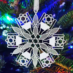 Math Teacher STEM Geometry Pi Numbers Snowflake Christmas | Etsy