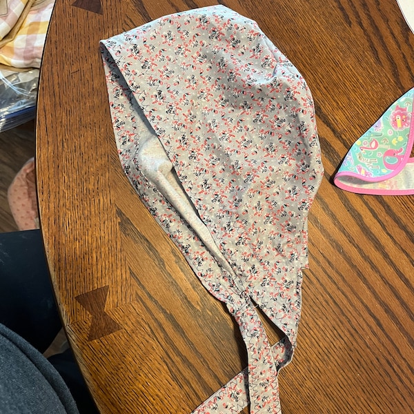 Surgical Cap SEWING PATTERN No Elastic PDF, Mens Scrub Cap Sewing ...