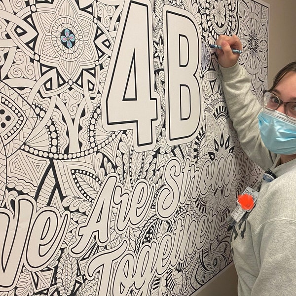 Make Your Own Custom Giant Coloring Poster - Great for Hospitals, at ...