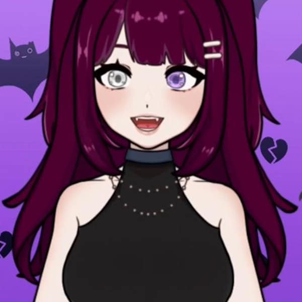 Customizable Ghost Vtuber - LIVE2D | Model/avatar | Premade | Ready to ...